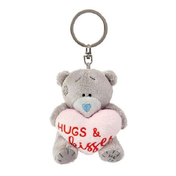 Hug & kisses keyring