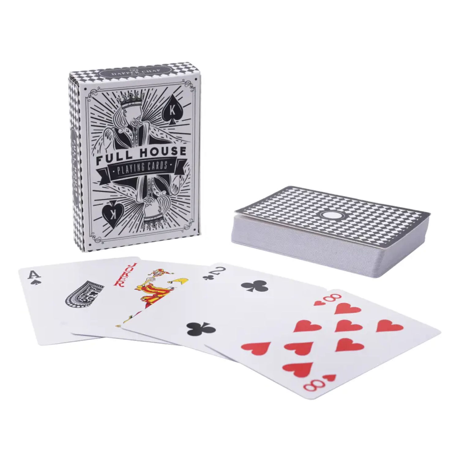 Dapper Chap playing cards