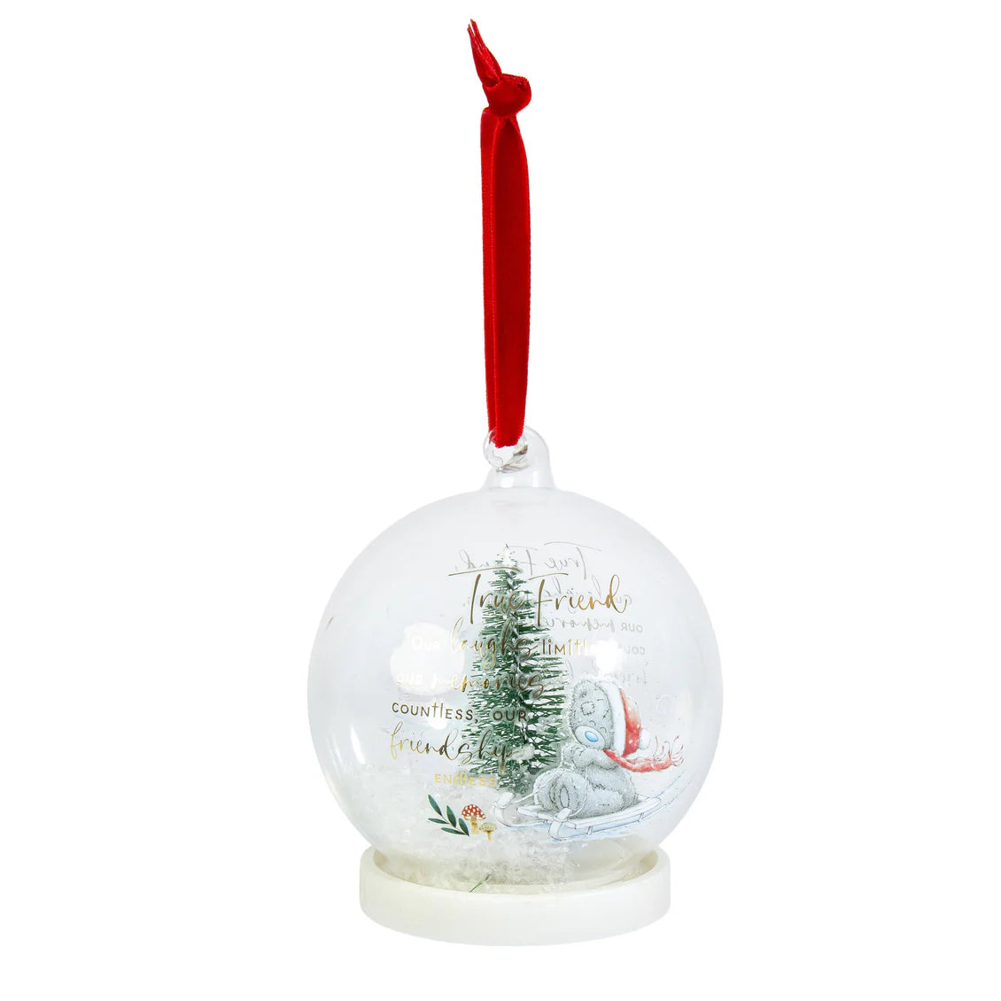 Me To You Tiny Tatty Teddy Baby's First Christmas Bauble Tree Decorati