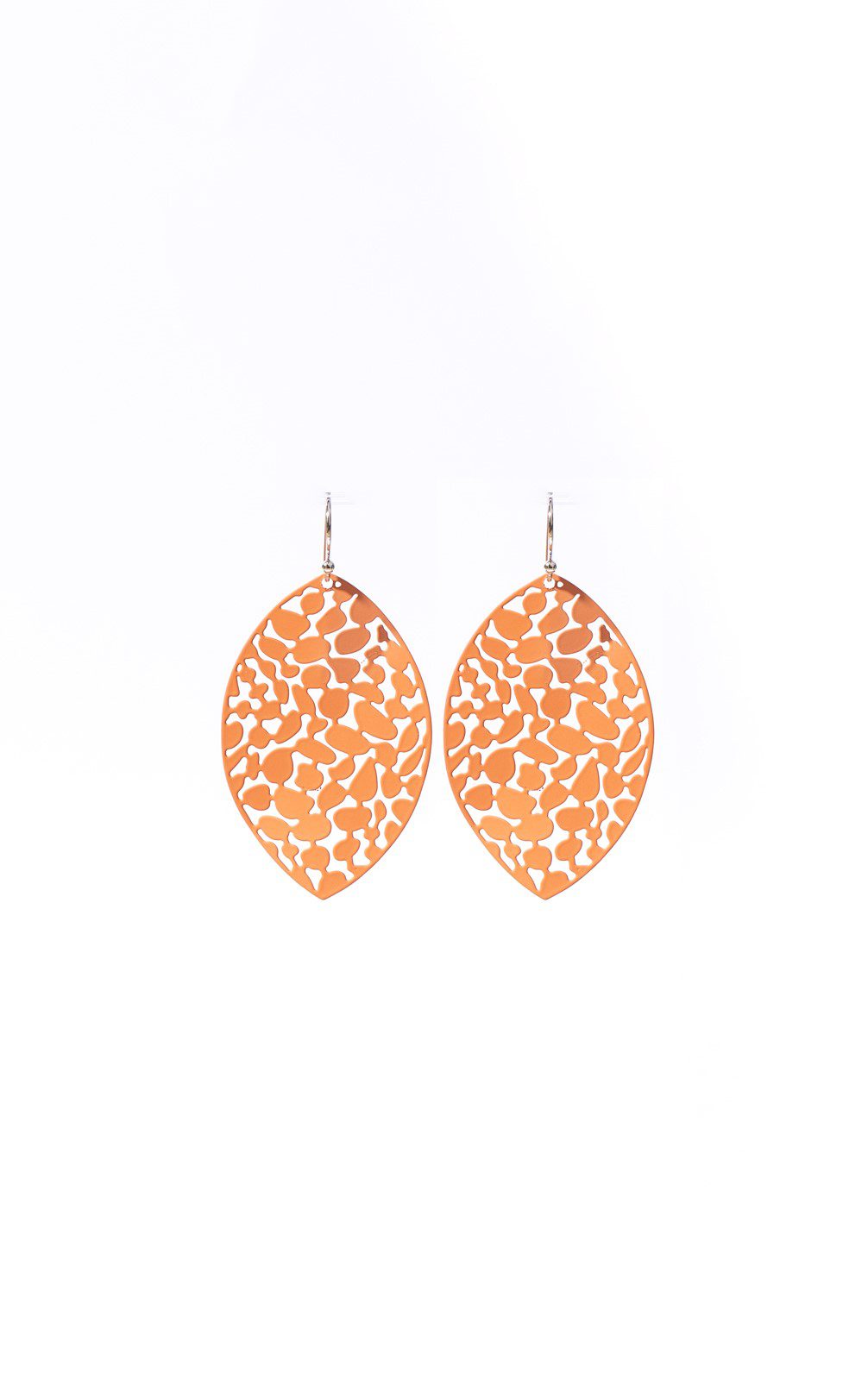 Amber Tan Earrings