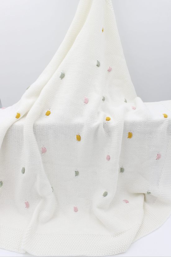 Dotty Baby Blanket