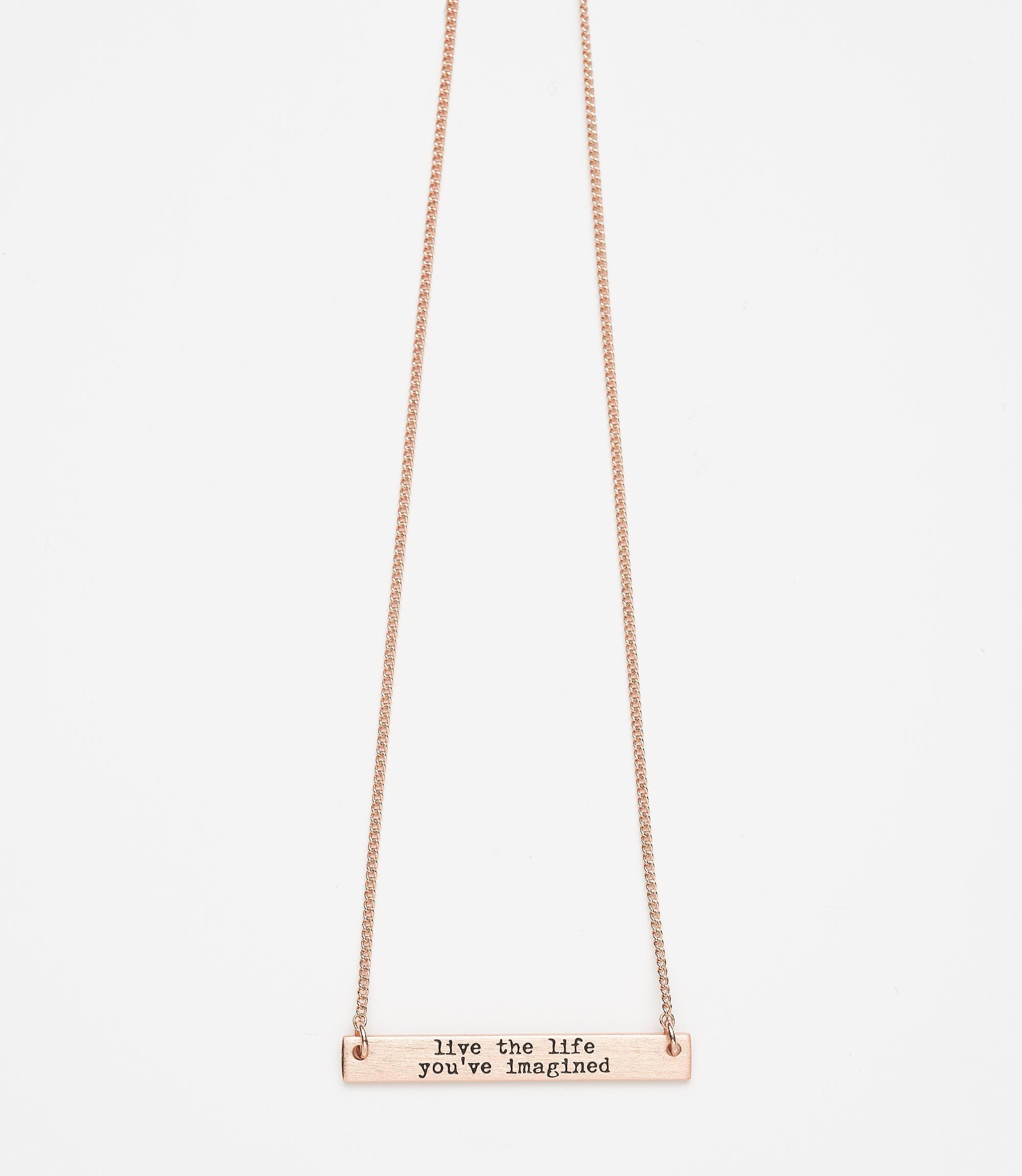 Imagine Rose Gold Necklace