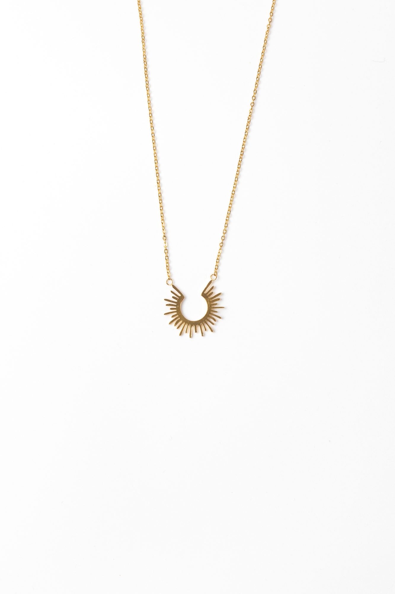 Sunray Gold Necklace